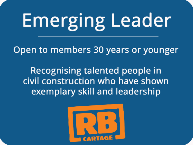 Emerging Leader Award 2025 | Civil Contractors NZ