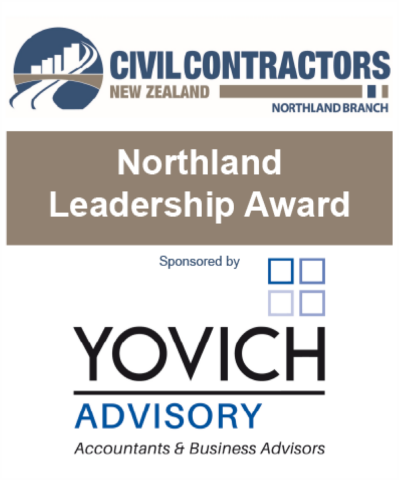 Yovich Advisory Northland Leadership Award | Civil Contractors NZ