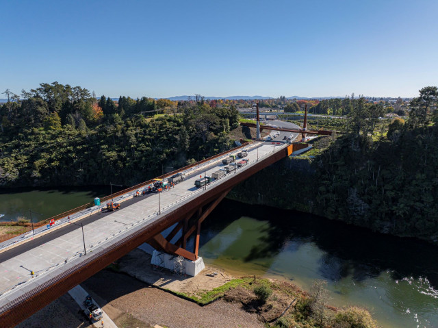 Peacocke Waikato River Bridge Site Visit - Tuesday 18 June 2024 | Civil ...