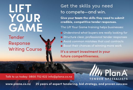 Lift Your Game tender response course | Civil Contractors NZ