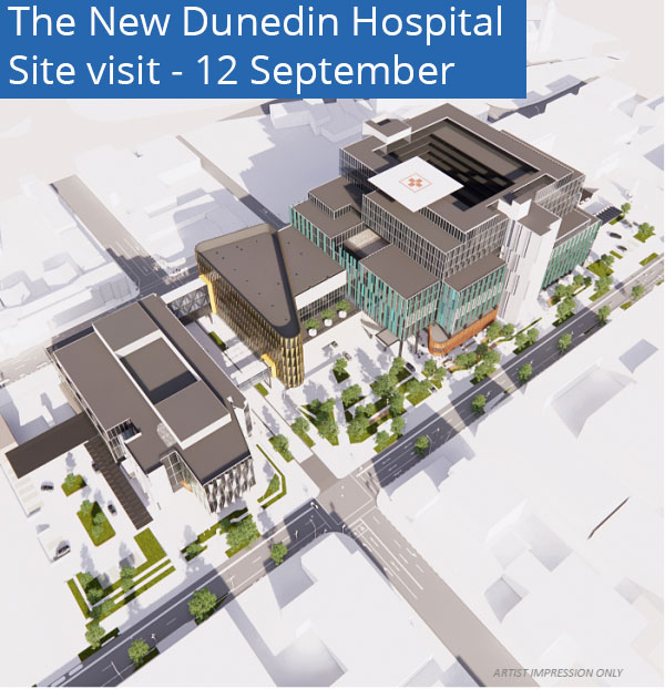 Site Visit - The New Dunedin Hospital | Civil Contractors NZ