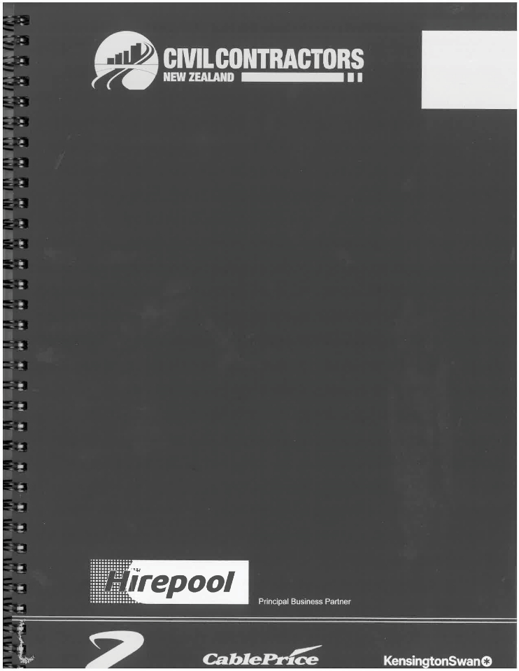 Black Book - A4 Graph workbook | Civil Contractors NZ